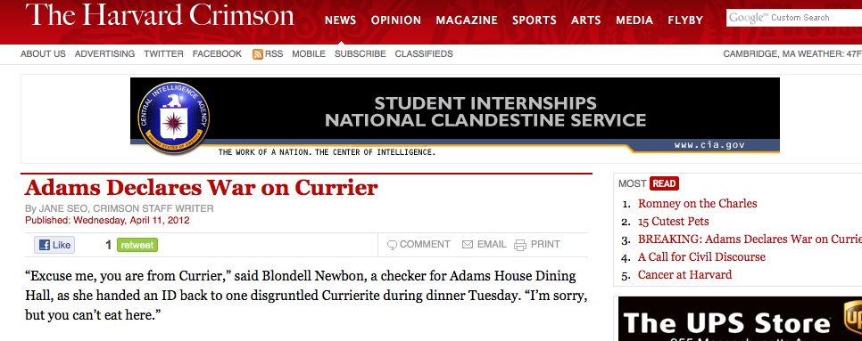 CIA Student Internships :: The Future of Capitalism